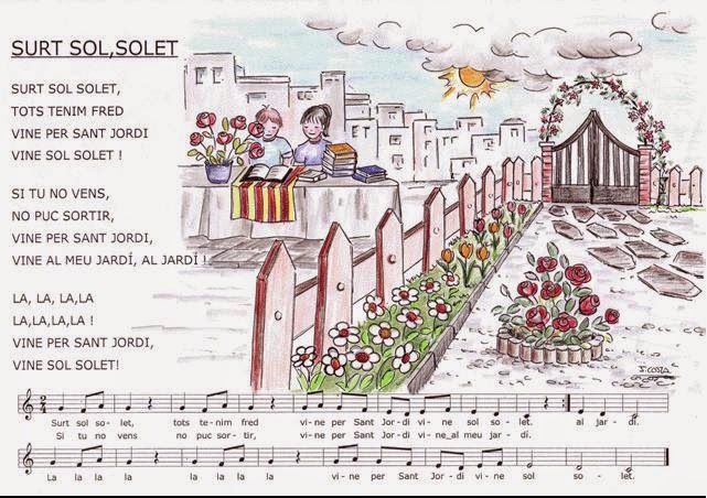 CANTORES INFANTILES: SOL SOLET, VINE PER SANT JORDI